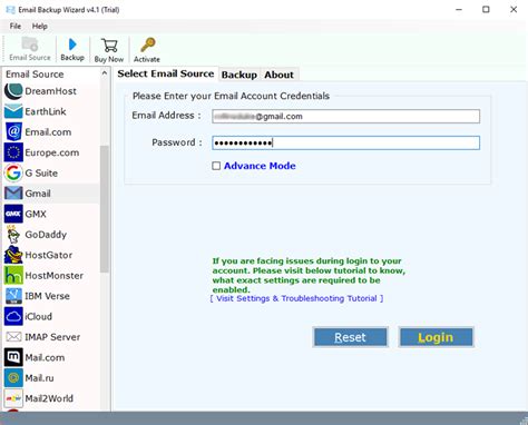 Backup Comcast Email Folders To Local Computer In Standard Formats
