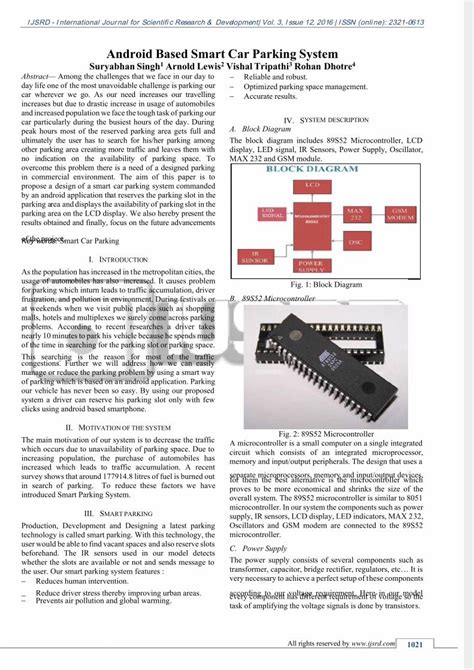 Pdf Android Based Smart Car Parking System Dokumentips