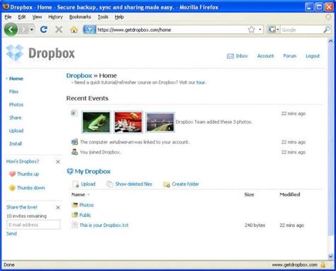 Dropbox Download