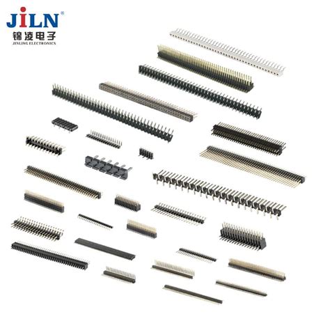 H2 0 Double Row Bending 90 Degree Pin Header Male Pin Header Connector Socket Connector And