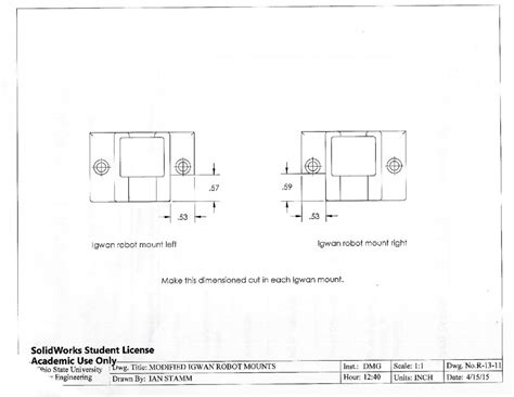 SolidWorks Models FEH E7 Journal