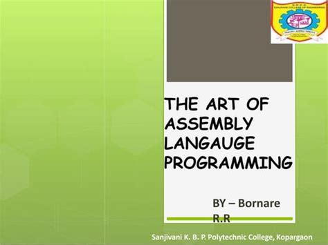 Assembler Directives And Basic Steps Alp Of 8086 Pdf
