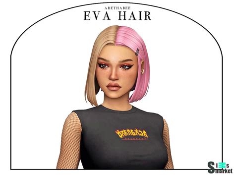 Волосы Бритни Patreon для Симс 4 для Симс 4 Скачать мод