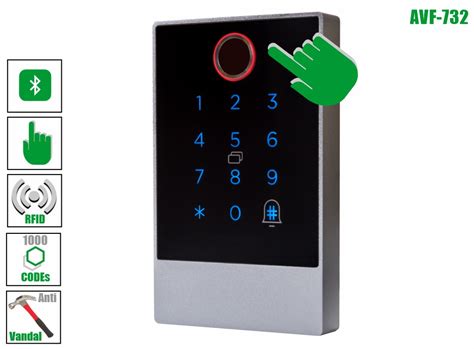 Fingerprint Bluetooth Access Controller Alarm Security Systems By Av Gad