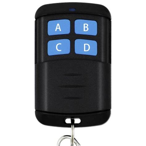 433mhz Universal Remote Control 1527 Learning Code 4 Button Transmitter