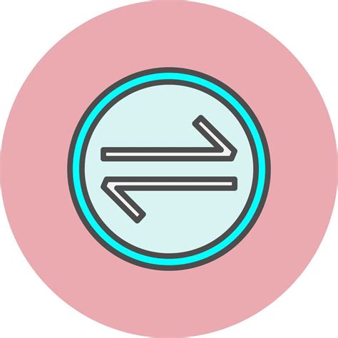 Right Left Arrow Vector Icon 16491687 Vector Art At Vecteezy