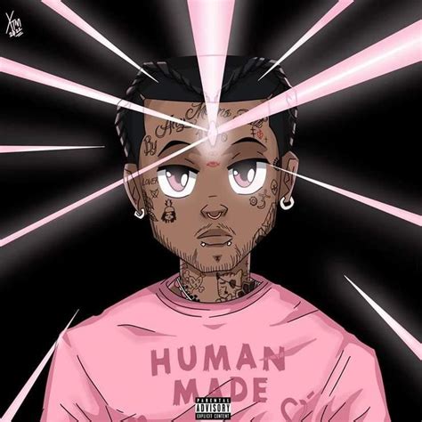 Gem Adorned Lil Uzi Vert Fan Art