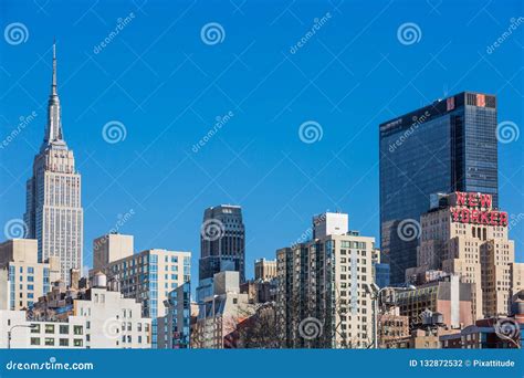 Manhattan Midtown Building Skyline Landmarks New York City Usa