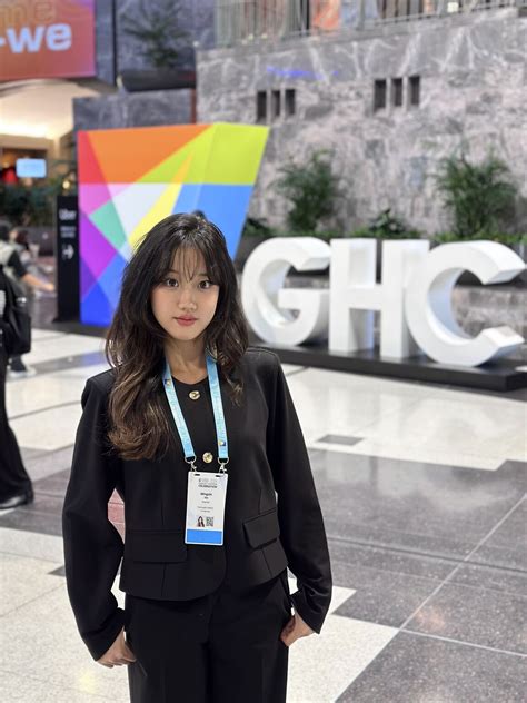 Ghc Gracehopperconference Ghc2024 Womenintech Cmu… Mingxin Xie