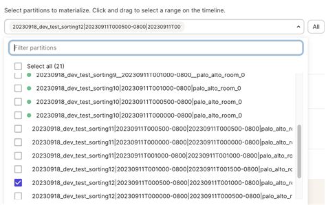 Partition Selection Doesnt Show Status For Long Partition Names · Issue 16668 · Dagster Io