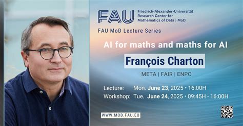 Fau Mod Lecture And Workshop Ai For Maths And Maths For Ai Fau Mod