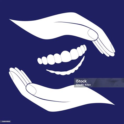 치과 로고 템플릿 벡터 일러스트 레이 션 디자인 치과 클리닉 로고 치아 추상 디자인 벡터 템플릿 개념에 대한 스톡 벡터 아트 및 기타 이미지 Istock