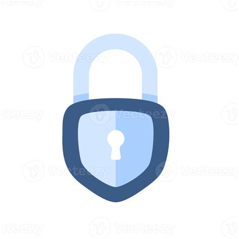Unlocking The Padlock With Authentication Technology Privacy Protection Concept 14571424 Png