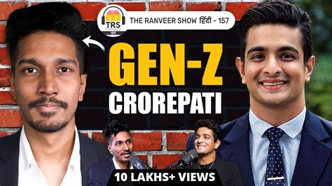He Is A Crorepati At Age 19 Entrepreneur Himanshu Agrawal On His Success Secrets Trs हिंदी