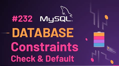 232 Mysql Database Check Default Autoincrement Constraints Database Beginners Hindi Tutorials