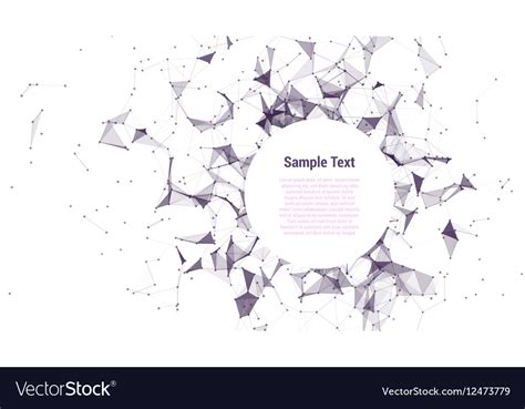 Triangle Mosaic Background Design Royalty Free Vector Image