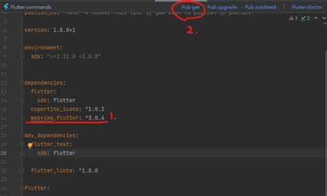 Flutter開啟網頁webview官方套件 微努力