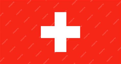 스위스 국기의 그림 무료 벡터