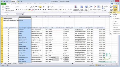 belajar excel
