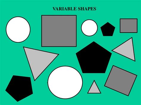 PPT VARIABLE SHAPES PowerPoint Presentation Free Download ID 3785481