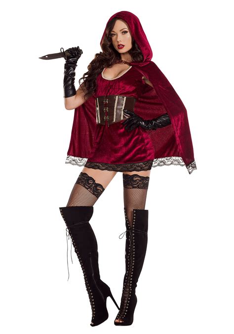 Sexy Womens Red Riding Hood Costume