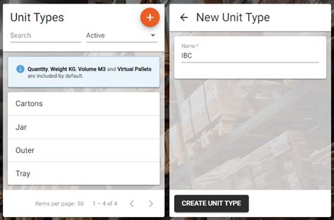 Unit Types Consignly