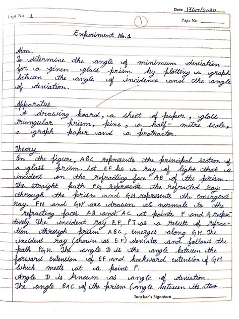 Physics Practical File Work Pdf