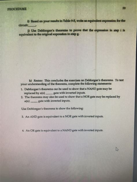 Solved Experiment 9 Name Demorgans Theorems Objectives 1