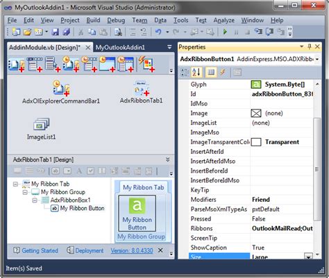Writing Outlook Com Add In Plugin In C C Vbnet