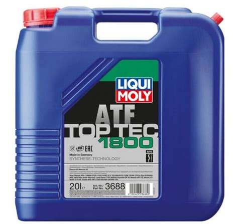 LIQUI MOLY Top Tec ATF 1800 – надежный друг автомата