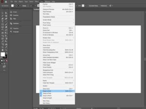 How To Turn On And Off Snap To Grid In Adobe Illustrator