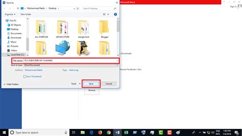 Mobile Techtunes How To Set Password On Microsoft Word Document