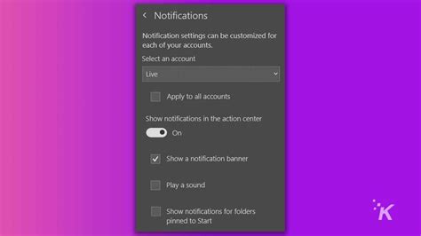 How To Deactivate Mail App Notifications In Windows 10