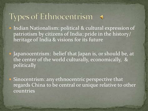 Ethnocentrism