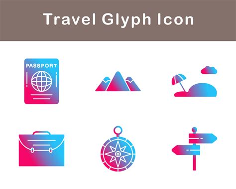 Travel Vector Icon Set 20647963 Vector Art At Vecteezy