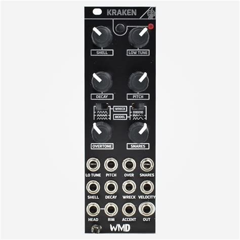 Wmd Kraken Eurorack Physical Modeling Snare Drum Module Reverb