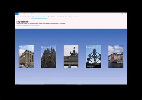 Custom Manipulations With InteractionTracker UWP Applications Microsoft Learn