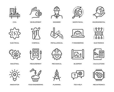 Engineering Symbols Clip Art
