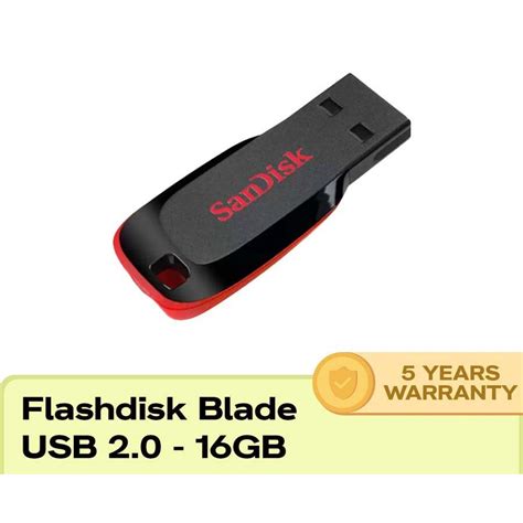 Jual Sandisk Flasdisk Cruzer Blade Usb 2 0 Flash Drive 8 16 32 Gb