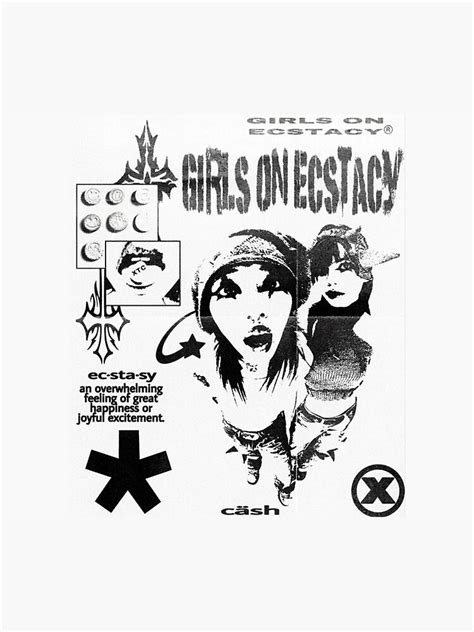 Girls On Ecstasy Poster By Cutedesignonly Redbubble