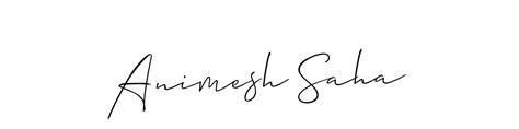 87 Animesh Saha Name Signature Style Ideas Good E Signature