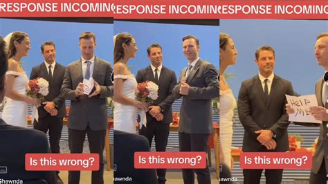 Groom S Prank During Wedding Vows Deemed Humiliating To His Bride YourTango