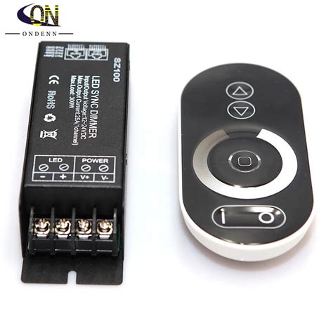RF Led Touch Dimmer A W Led SYNC Dimmer SZ For Led Stirp Light DC V In Dimmers From