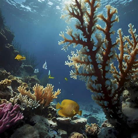 Bustling Reef Ecosystem Psd 100 High Quality Free Psd Templates For