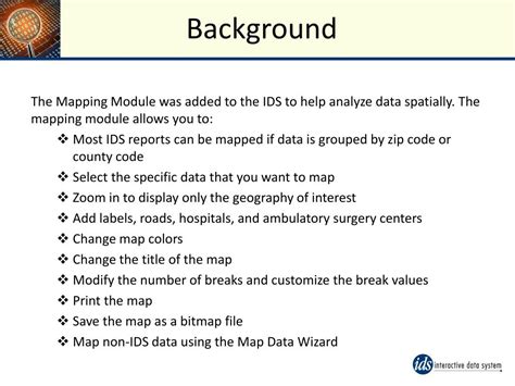 Ppt Ids Training Session Mapping Powerpoint Presentation Free Download Id5450929