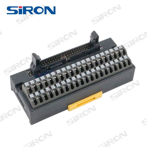 Siron T058 Spring Connecting Terminal 40pin European Style Universal Plc Terminal Block