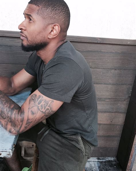 Usher Arm Tattoos Usher Fearless Tattoo Straight From The A Sfta