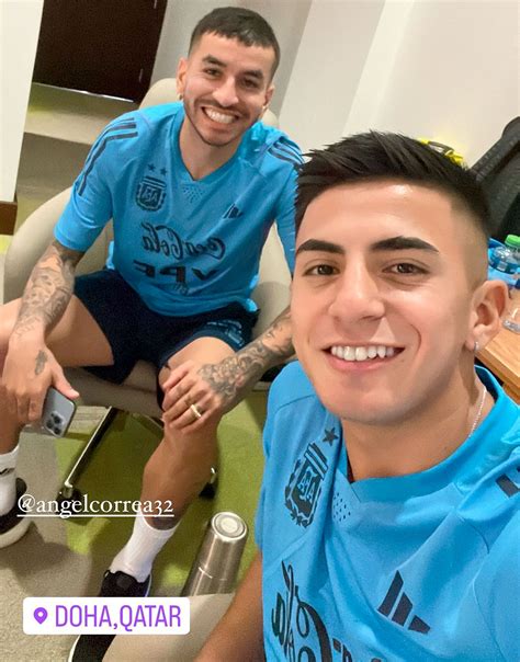 Argentina Con Plantel Completo Ángel Correa Y Thiago Almada Llegaron A Qatar Infobae