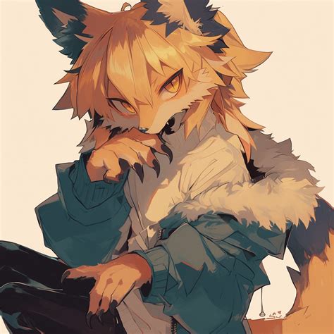 Femboy Furry Fox Niji 6 Furryai
