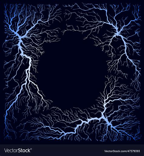 Abstract Circle Shape Of Tree Roots Royalty Free Vector